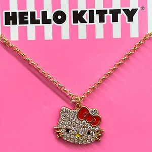 Hello Kitty | Jewelry | Hello Kitty Glam Necklace | Poshmark